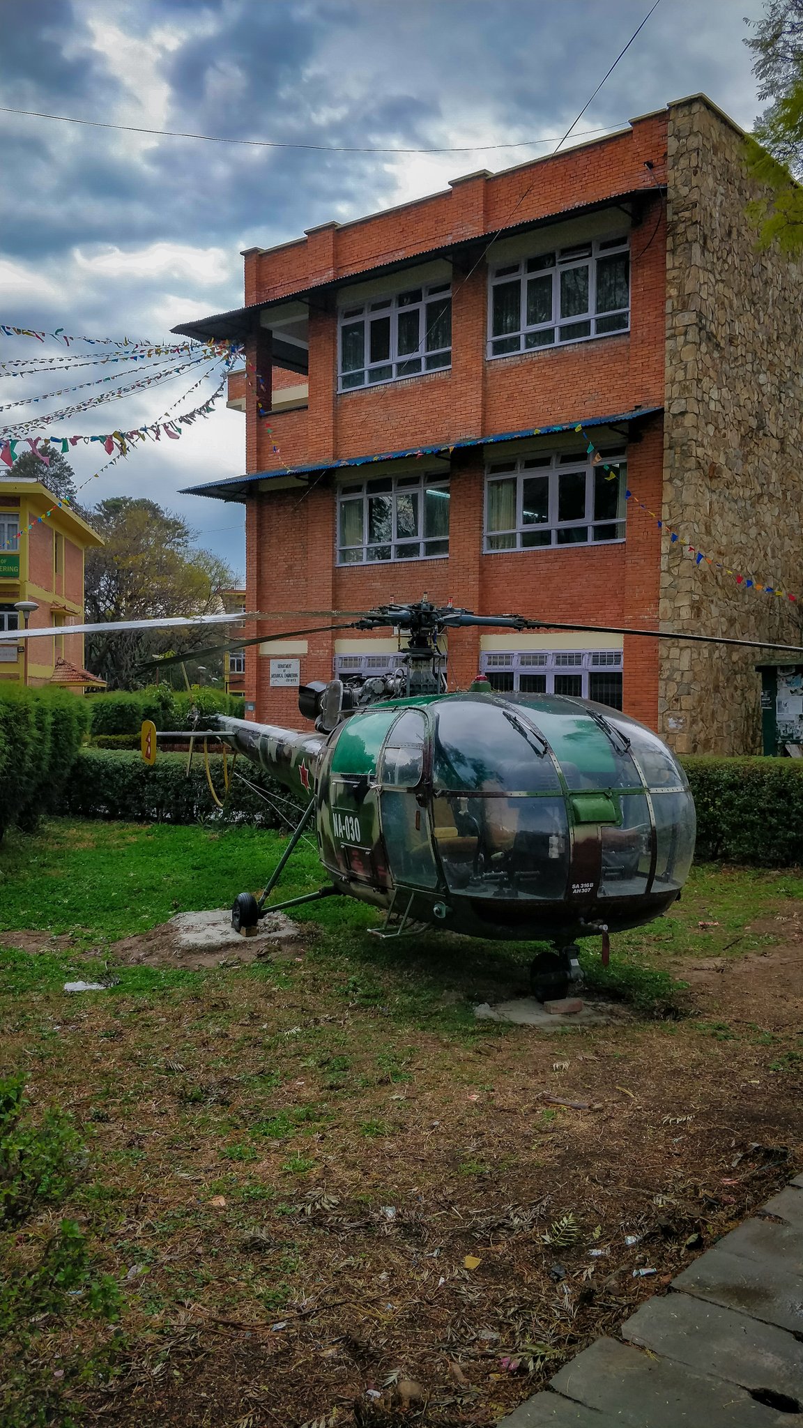 Nepali Army Air Services donates Aérospatiale Alouette III / HAL Chetak ...
